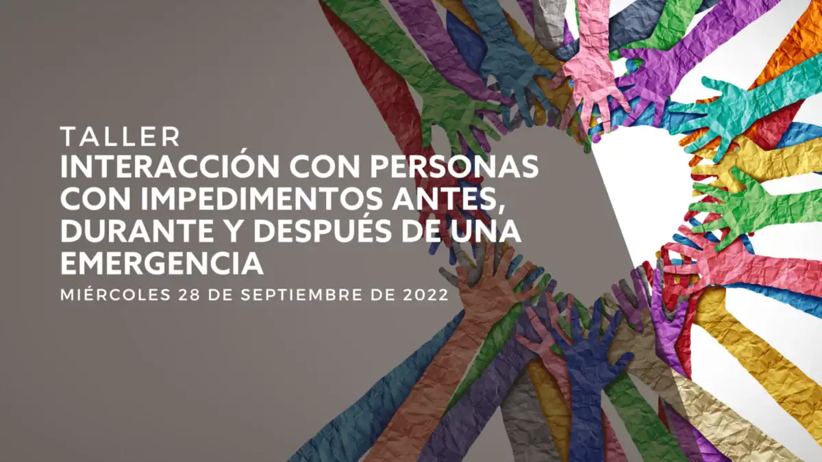 Taller CPA: Interacción con personas con impedimentos antes, durante y ...